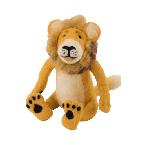 Felt Lion Doll | Pashom kids Toys | Felt nursery toys