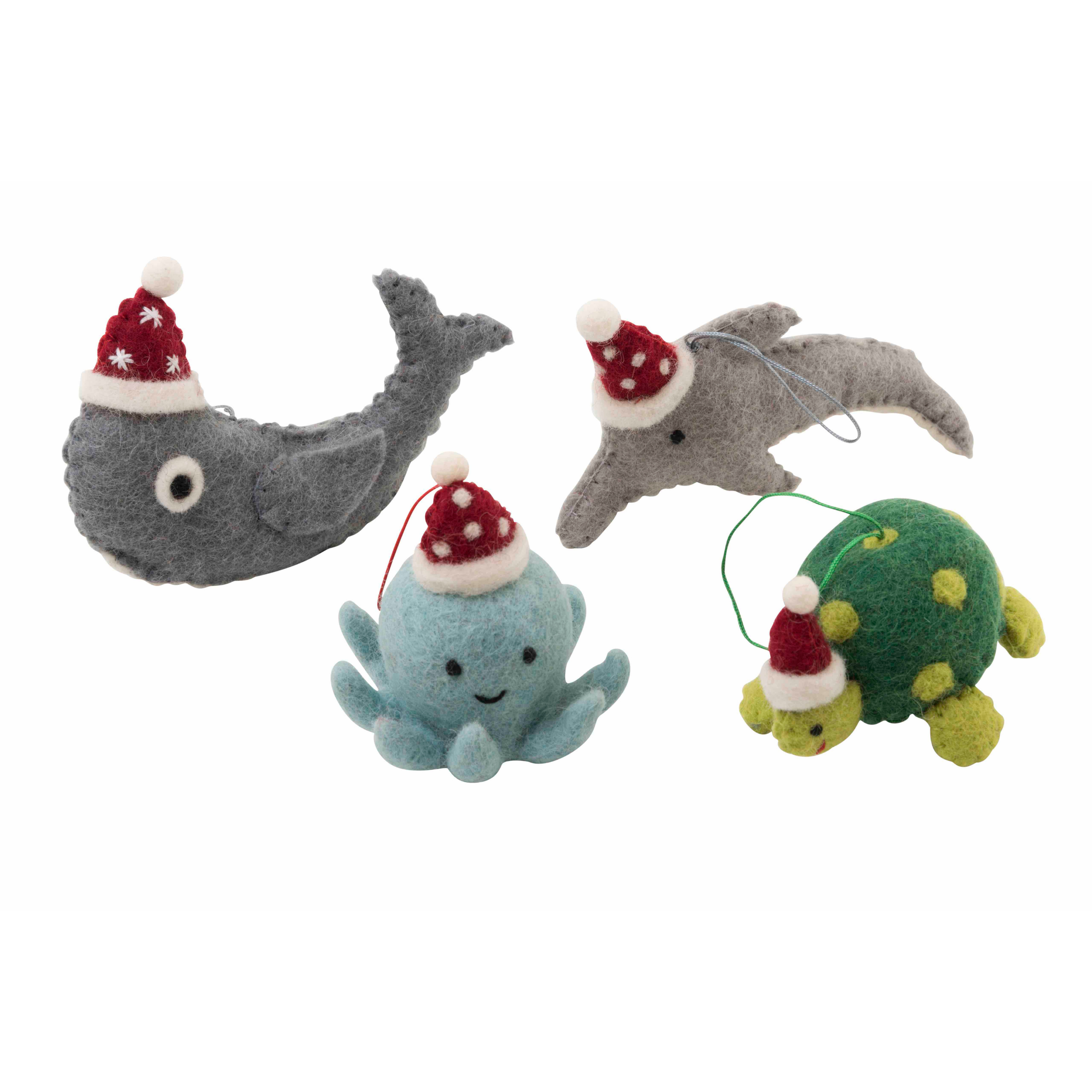 Pashom Christmas sea creatures