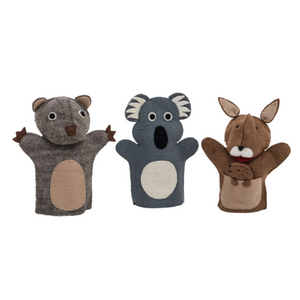 Australian animal hand puppets | Safe Toys for Children – Pashom
