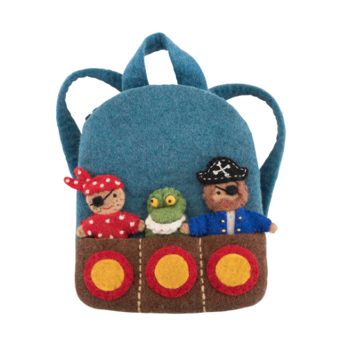 Cute Pirate Backpack | Pashom handmade bags for kids
